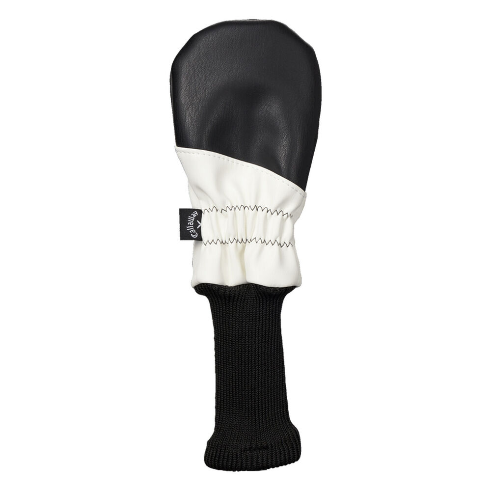 NEW 2023 Callaway Vintage Black/White Hybrid/Rescue Golf Headcover ...
