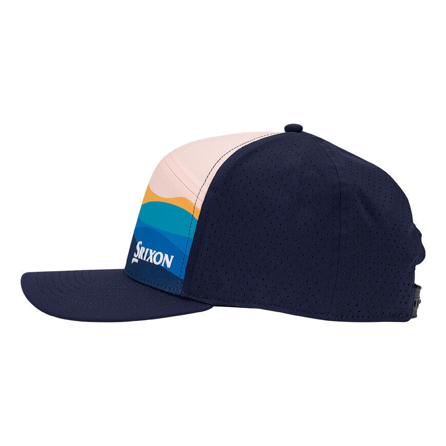 Srixon Limited Edition HB Summer Collection Hat - ORANGE / NAVY ...