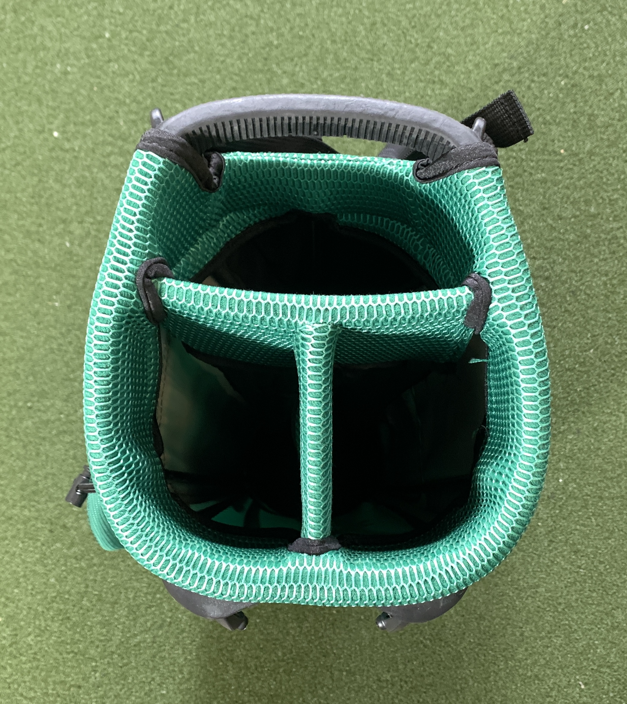 Titleist Stand Golf Bag Green 3-Way Divide Single Strap Golf Bag ...