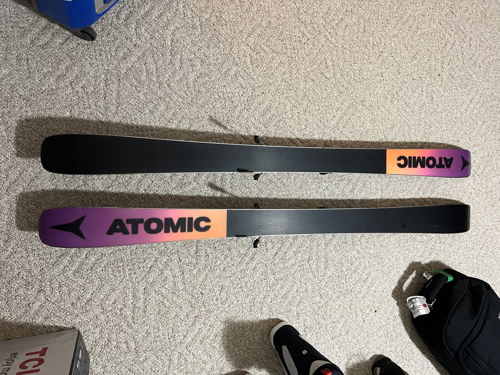 Used 2022 Atomic Punx 5 165 cm Skis With Atomic Colt 12 Binding ...