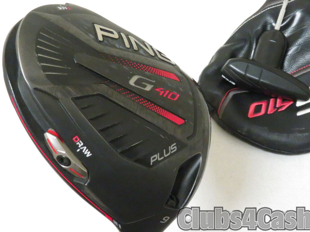 PING G410 Plus Driver 9° Mitsubishi Tensei CK Orange 60 Stiff Flex +Cover | SidelineSwap