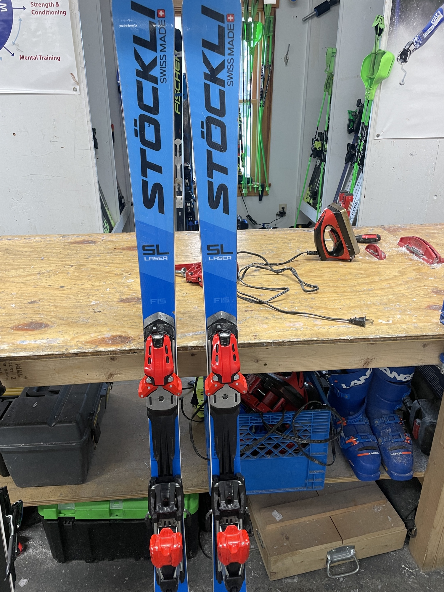 Men's 2021 Racing With Bindings laser sl Skis | SidelineSwap