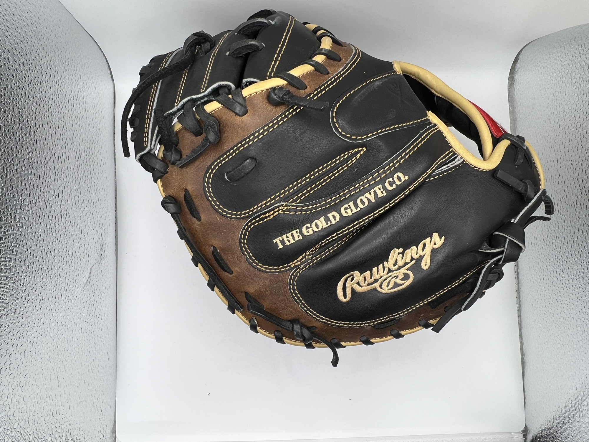 Rawlings Heart of the Hide 33” Brown/Black/Tan Catcher’s Mitt ...