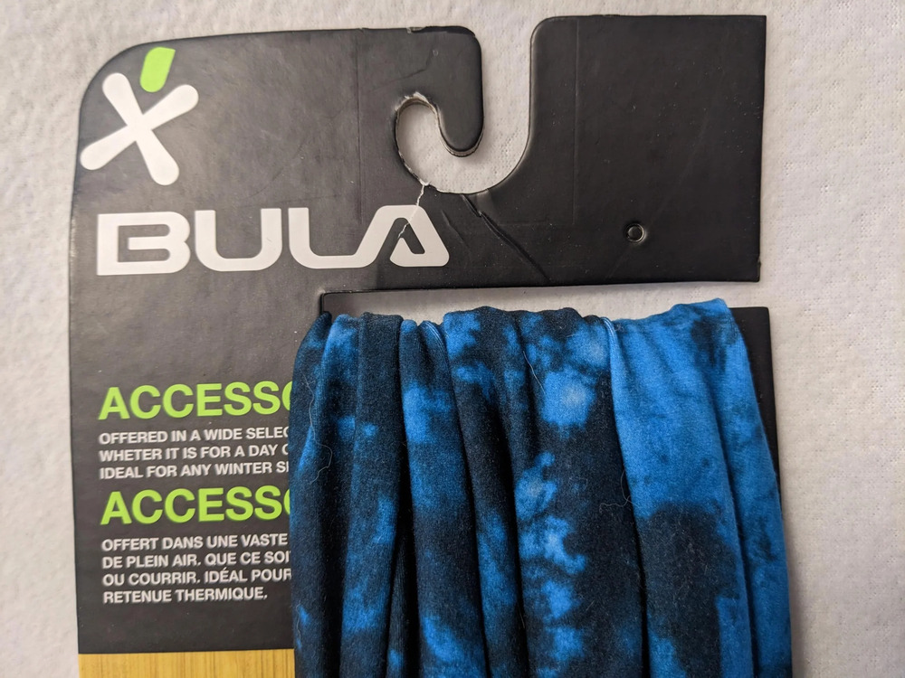 Bula Multifunctional Neck Tube Size Adult Color Blue Condition New ...