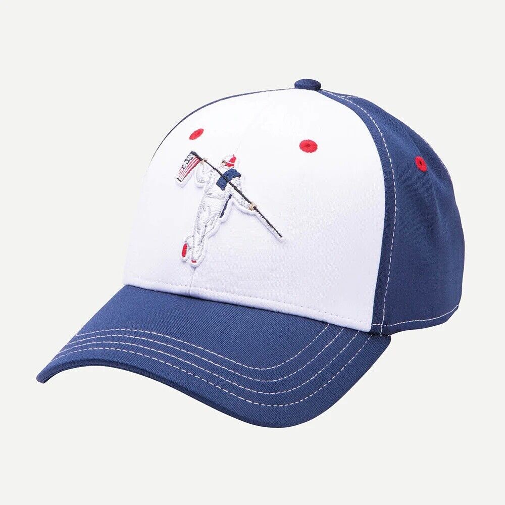 ANDERSON ORD Street Adjustable Golf Hat NEW Men's USA Navy White Red ...