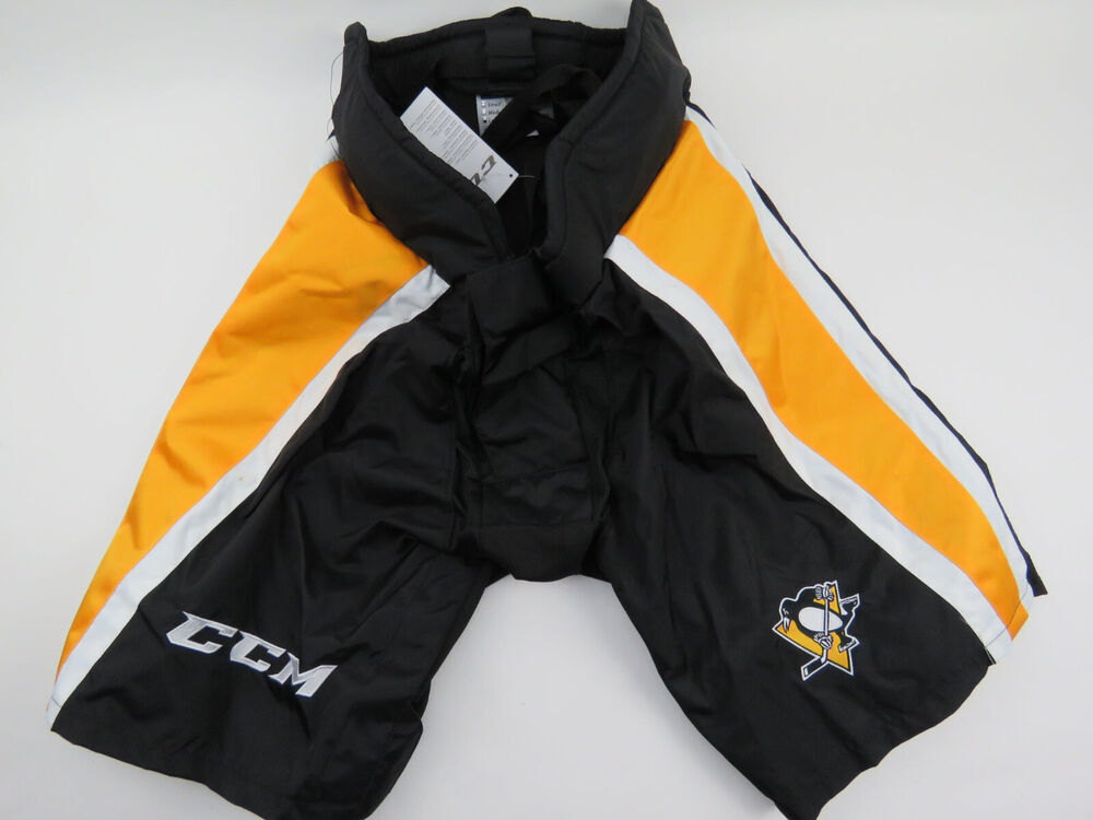 CCM Pittsburgh Penguins NHL Pro Stock Hockey Player Girdle Pant Shell ...