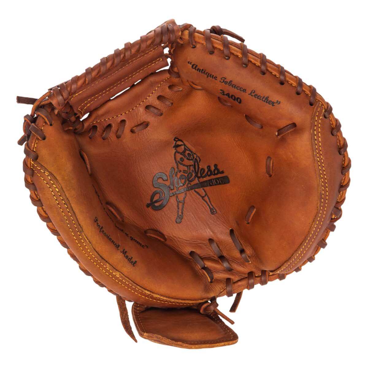 Used Shoeless Joe 3400CM Catcher's Mitt Left Hand Thrower - Excellent ...