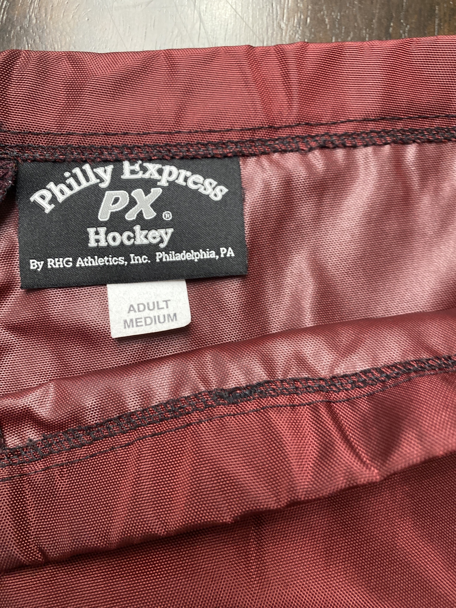 PX SR M maroon yellow/white pant shell | SidelineSwap