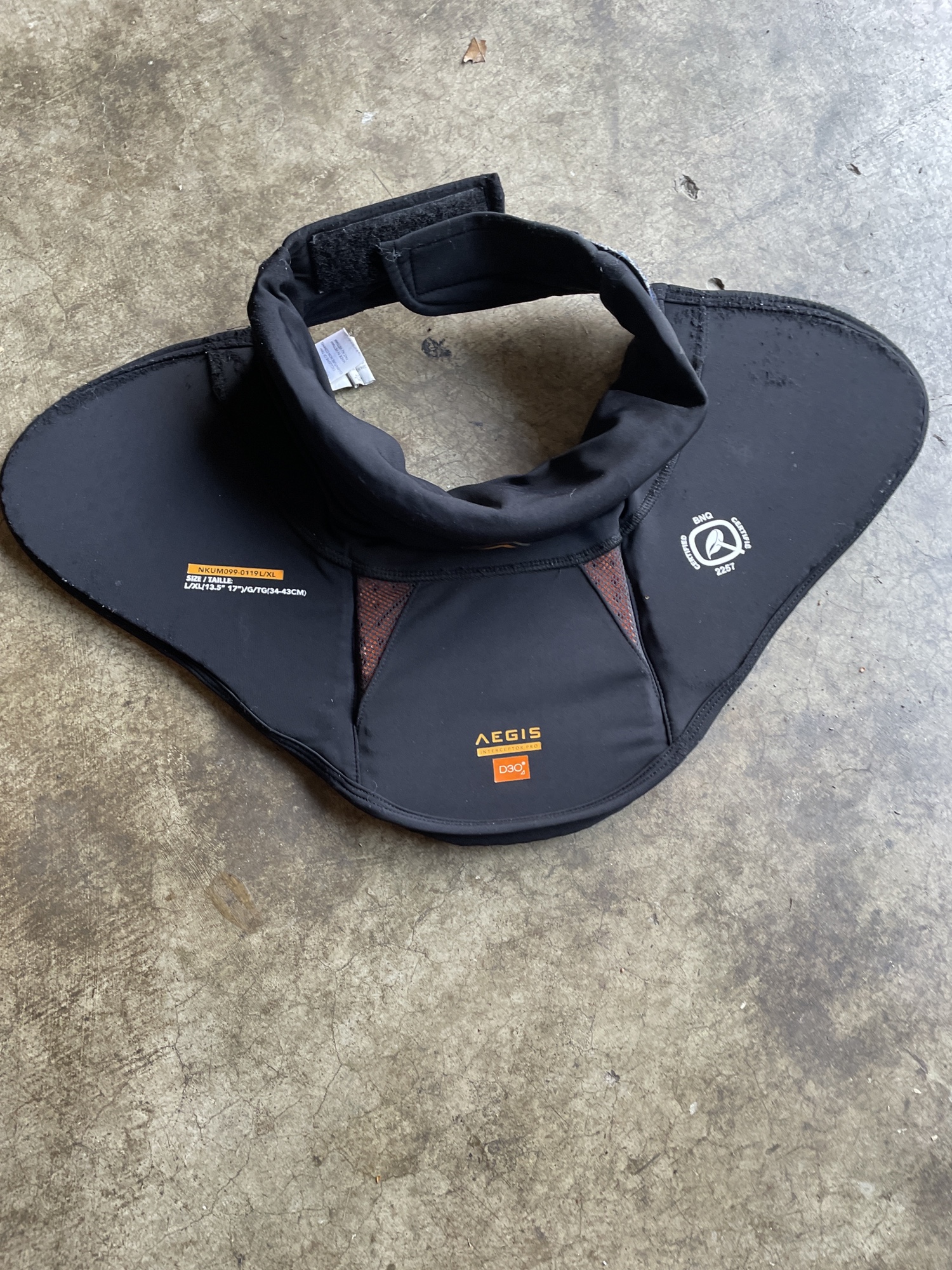 Aegis Interceptor Pro-G Neck Guard | SidelineSwap