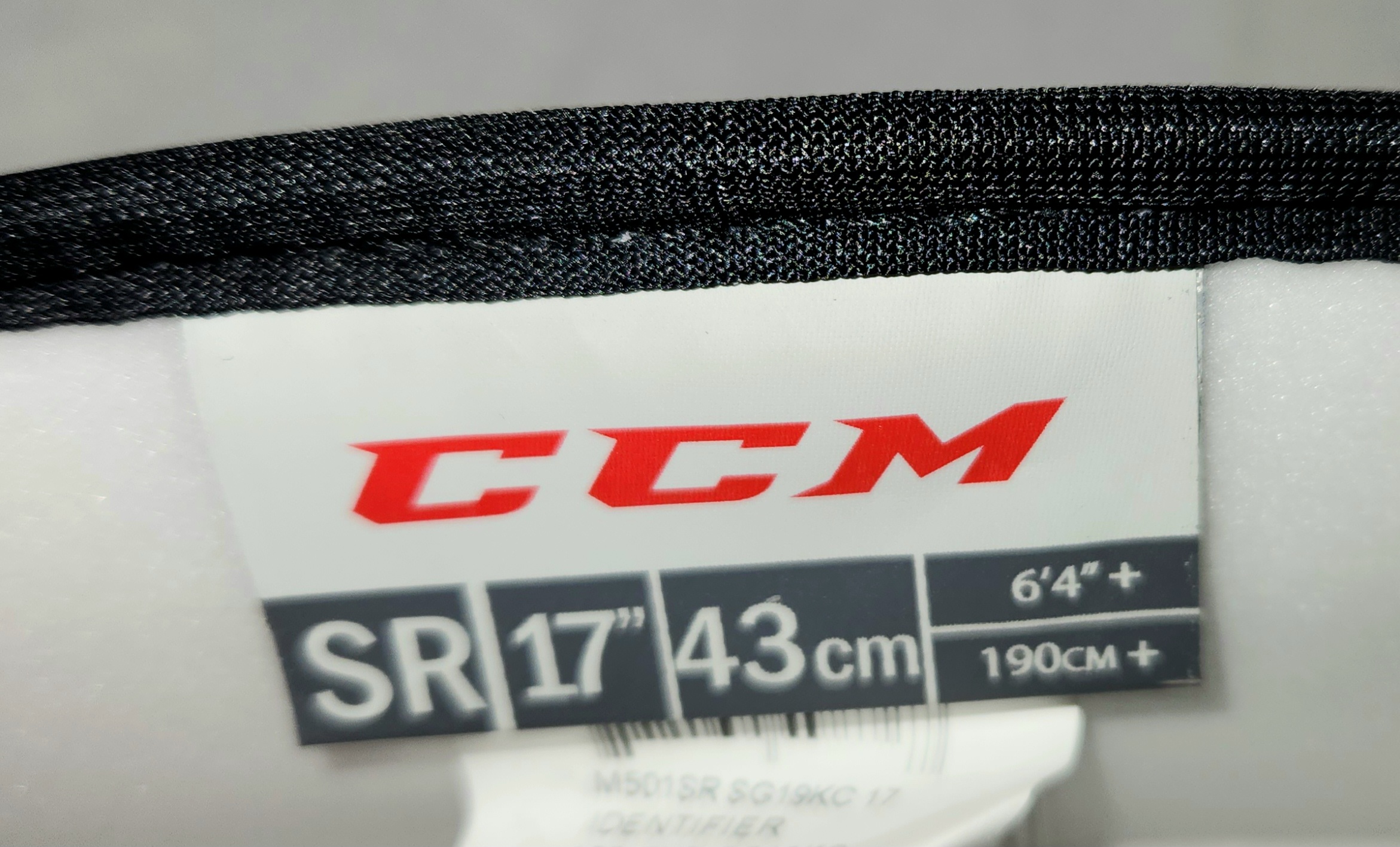 CCM 19K PRO 17" SHIN GUARDS JOFA ASD JDP NEW PRO STOCK | SidelineSwap