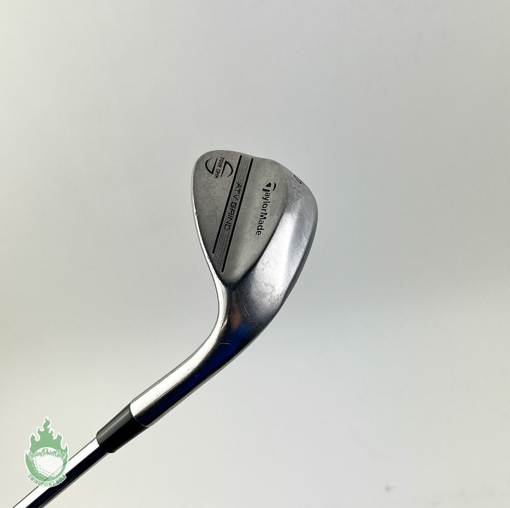Used Right Handed TaylorMade ATV Wedge 60* Tour Spin Wedge Flex Steel Golf Club | SidelineSwap