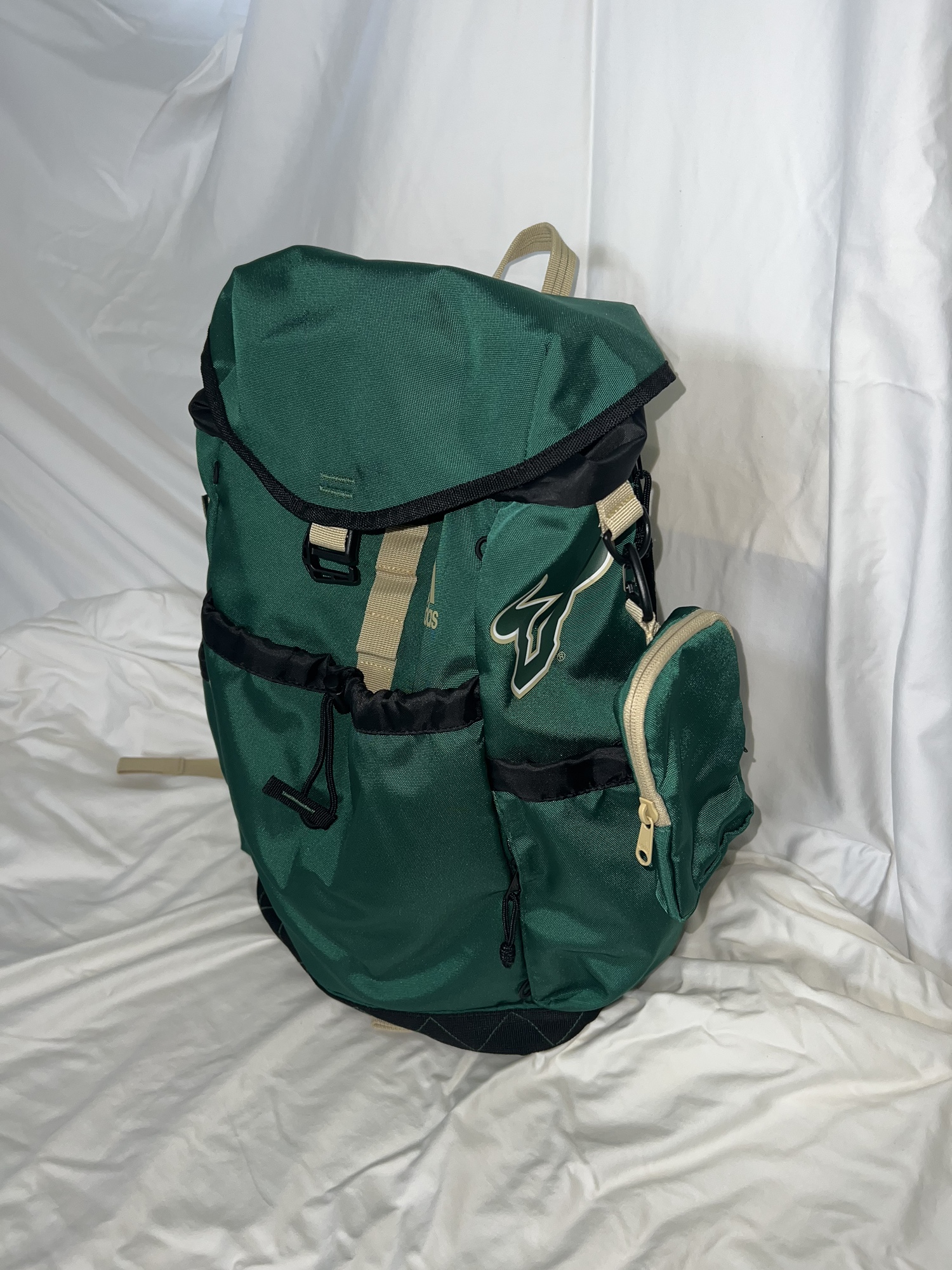 GREEN USF FOOTBALL TEAM ISSUED UTILITY BACKPACK *NEW* | SidelineSwap