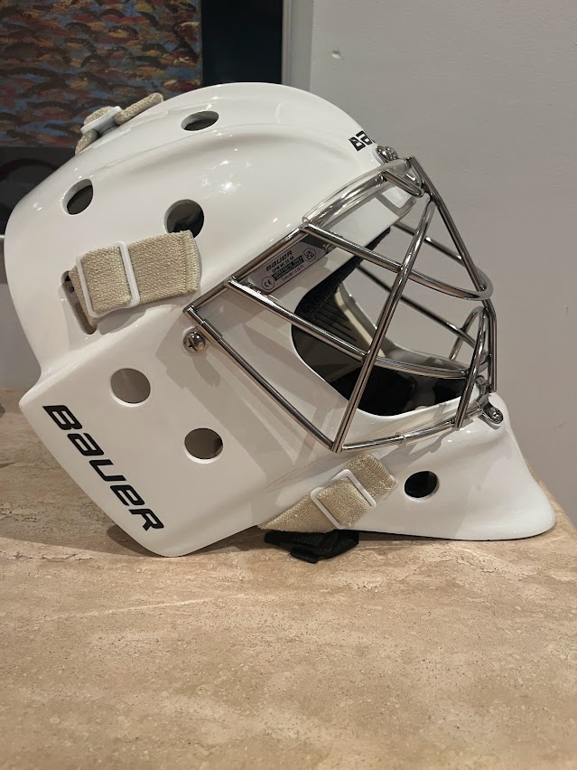Senior New Bauer 960 Goalie Mask Pro Stock | SidelineSwap