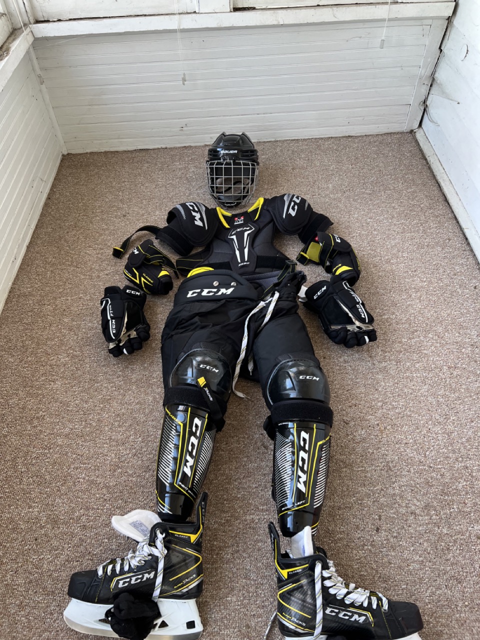 Used- Senior CCM Tacks Hockey Gear FULL Set | SidelineSwap