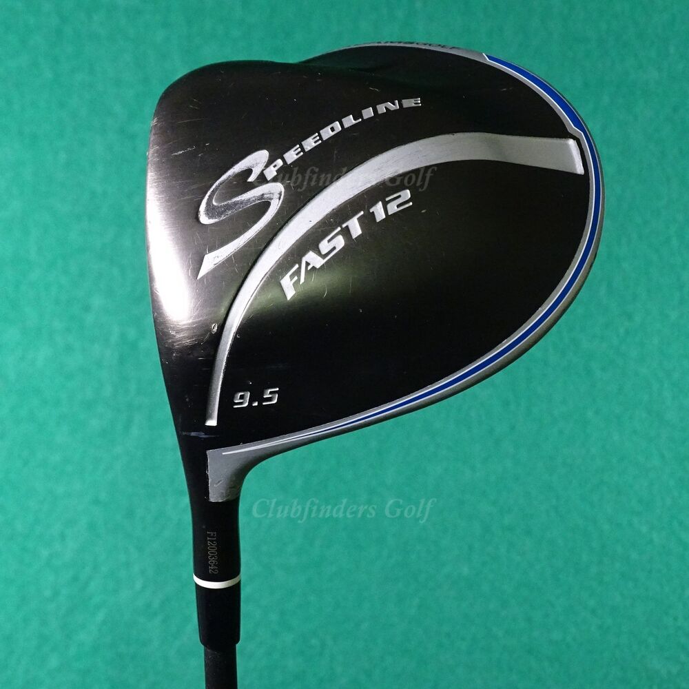 LH Adams Speedline Fast 12 9.5° Driver ProLaunch Blue 55S Graphite Stiff *DENT* | SidelineSwap