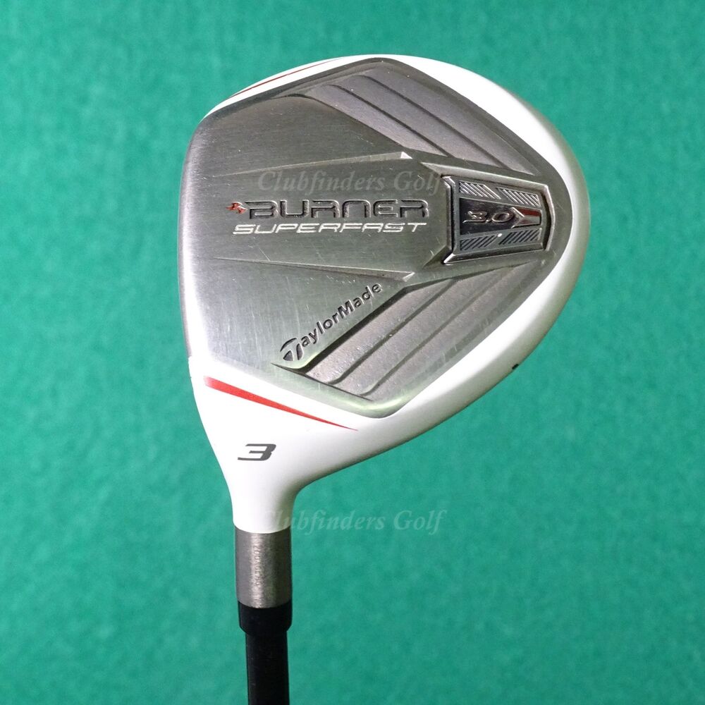LH TaylorMade Burner Superfast 3.0 Fairway 3 Wood Superfast 50 Graphite ...