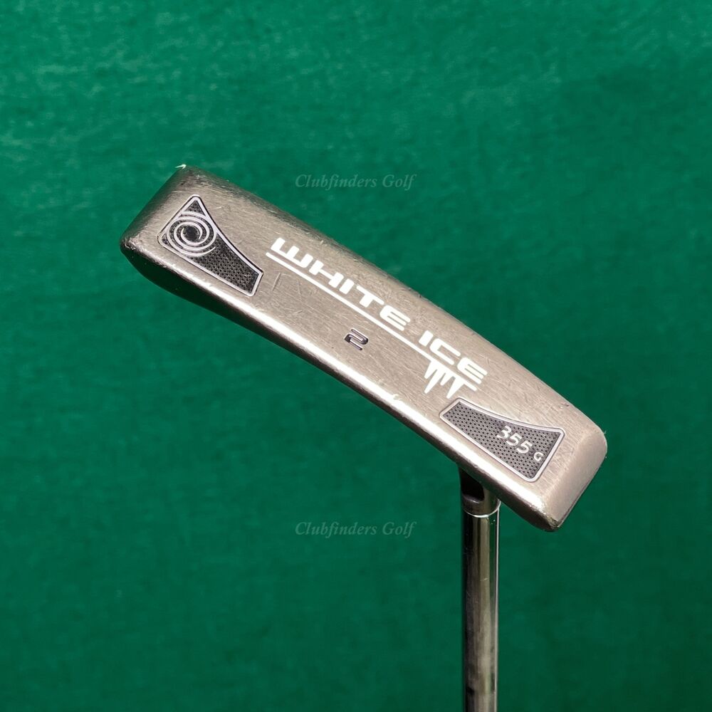 Odyssey White Ice 2 34" 355g Flow-Neck Blade Putter Golf Club ...