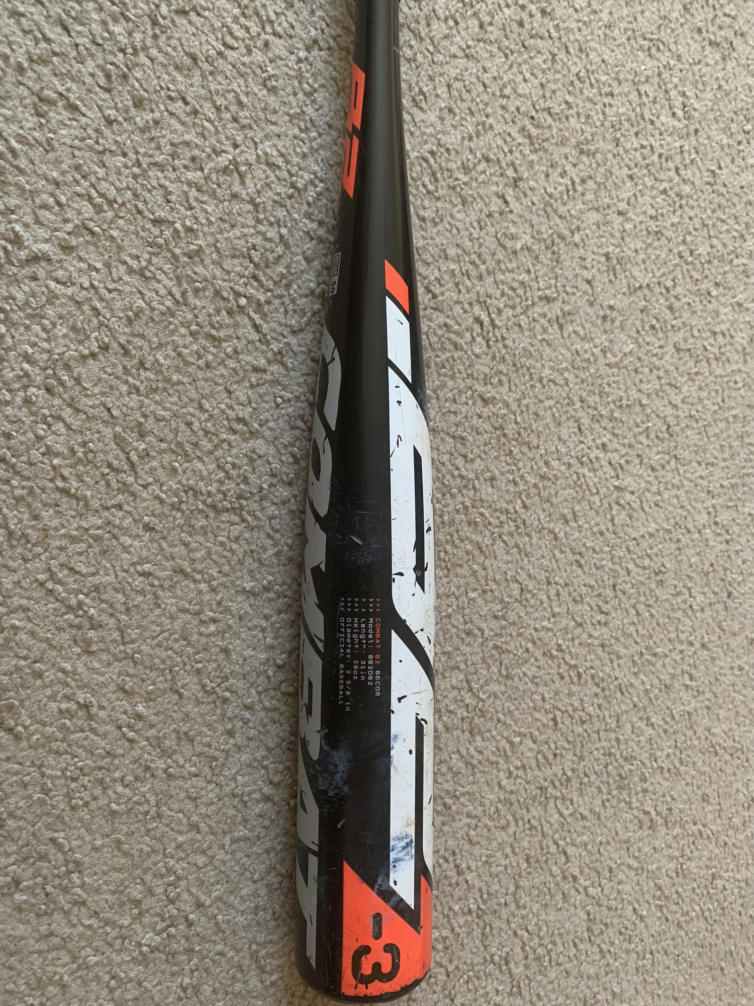 Combat B2 Da Bomb ATB Composite BBCOR Bat | SidelineSwap