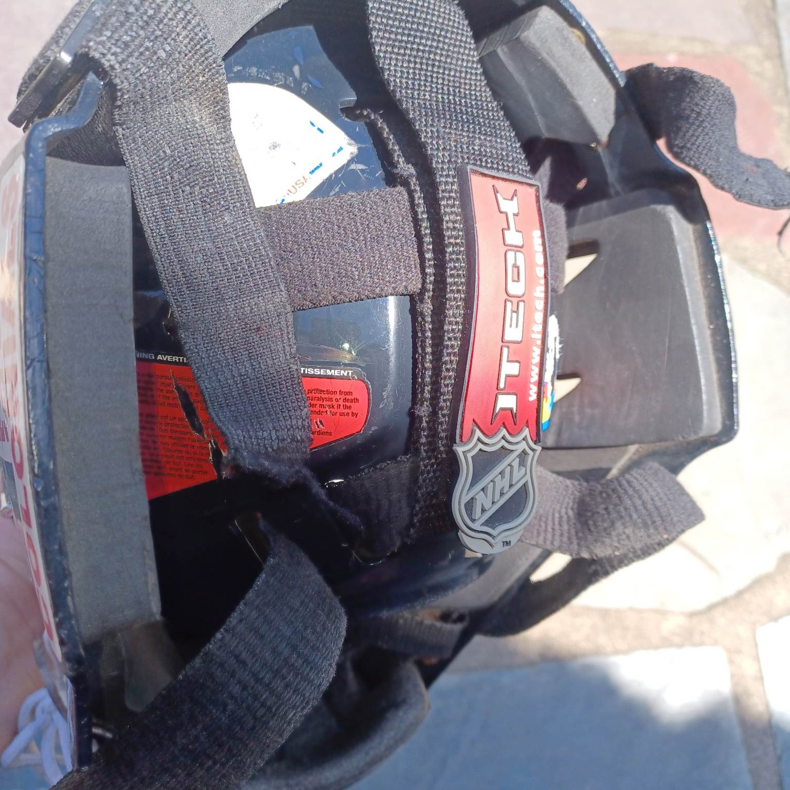 Senior Used Itech Goalie Mask | SidelineSwap