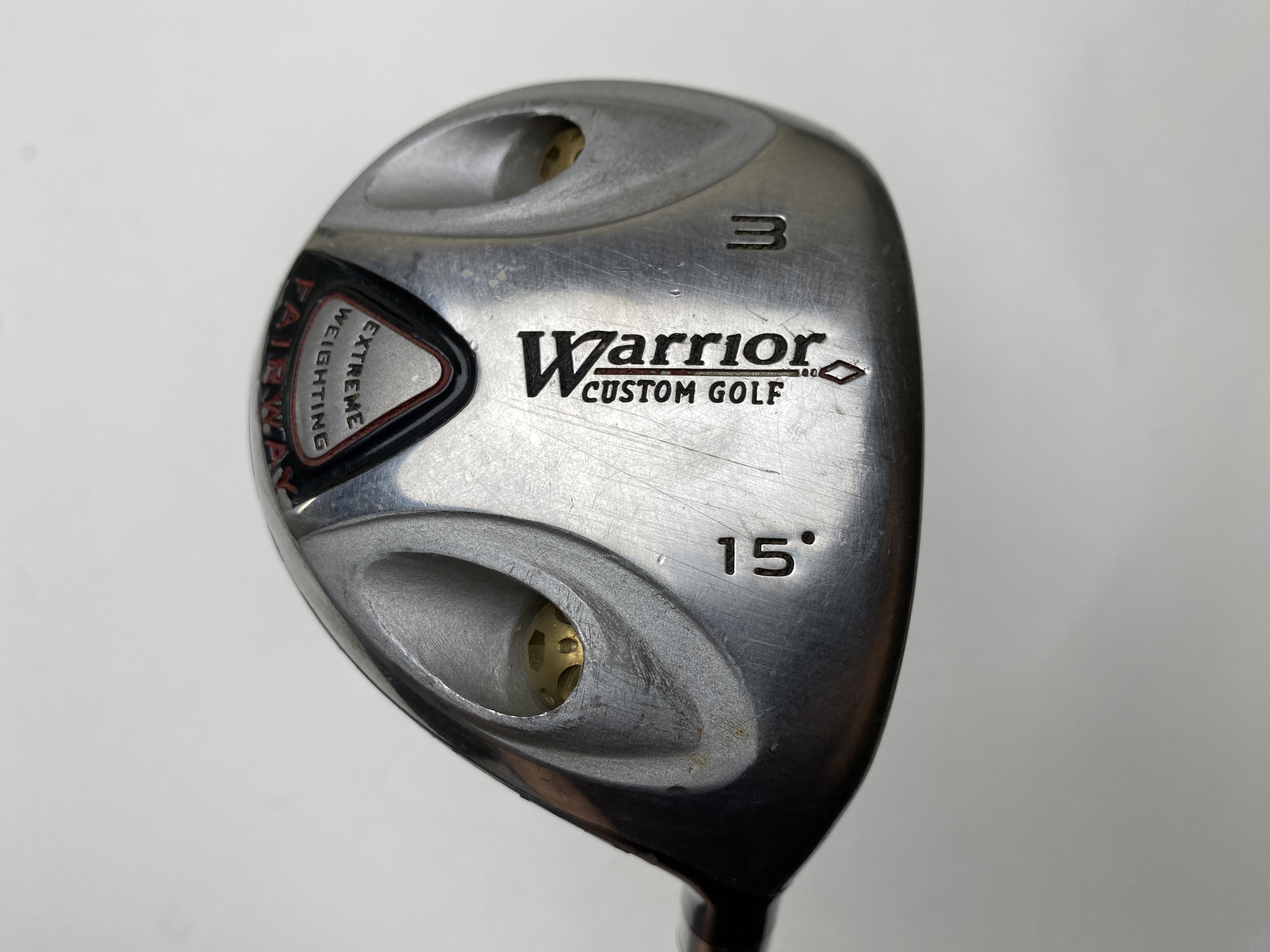 Warrior Extreme Weighted 3 Fairway Wood 15* Harrison Long Drive Regular ...