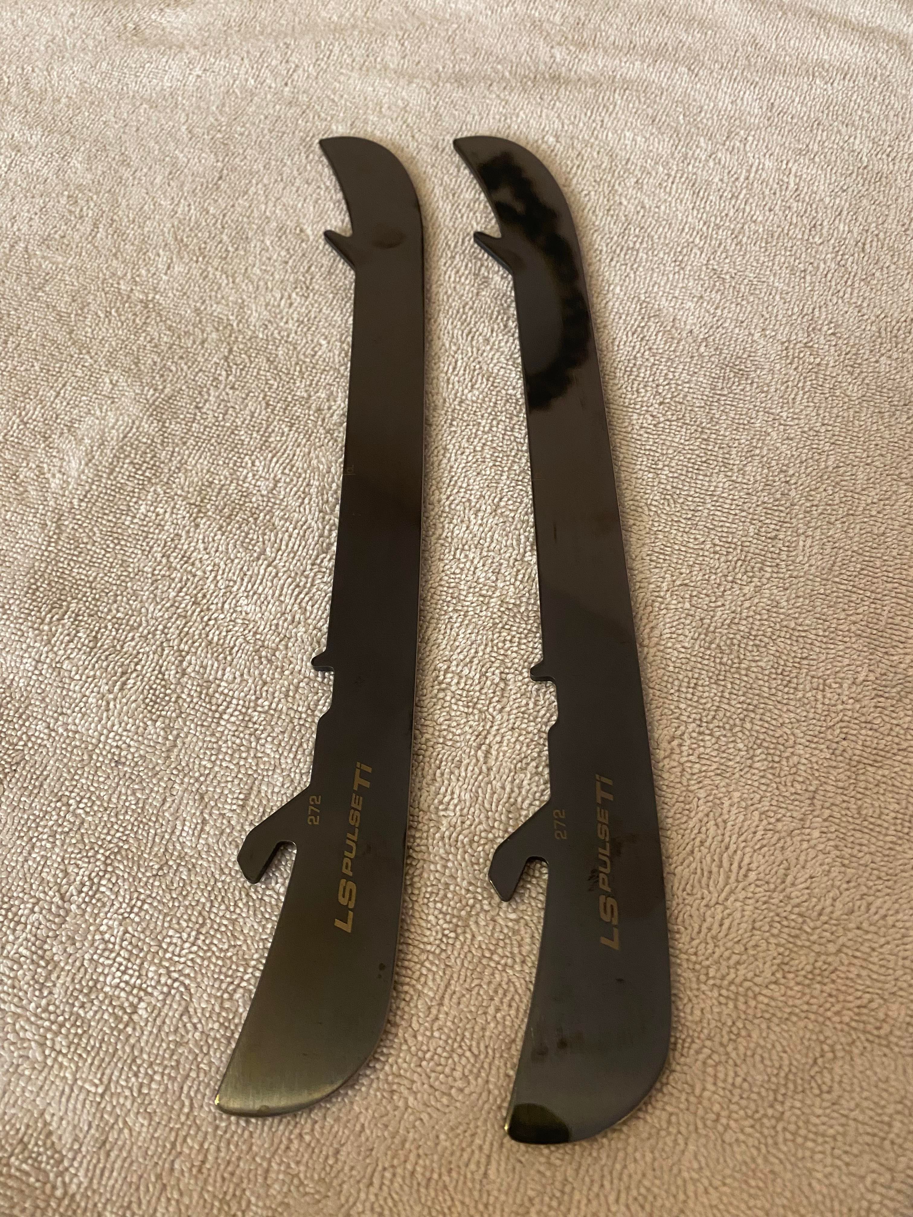 Bauer Hockey LS Pulse Ti Steel Runners, Size 272. | SidelineSwap