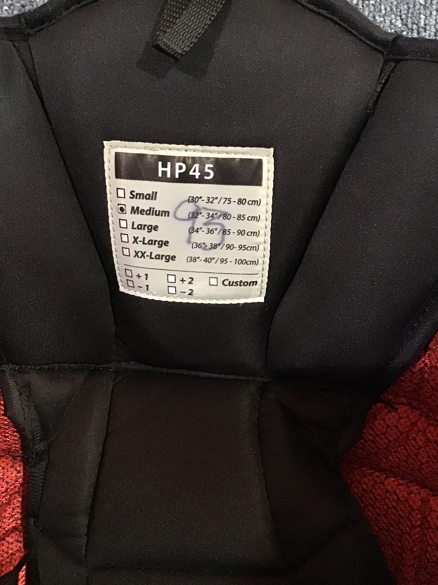 Game Used Pro Stock Colorado Avalanche CCM HP45 Player Pant #93 Medium ...