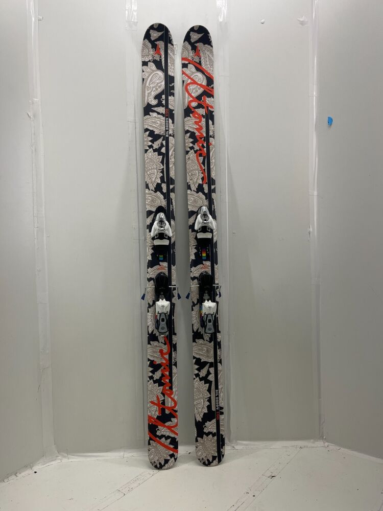 Demo 190cm Atomic BIG DADDY Big Mountain Powder Ski w/ Atomic FF9 12 ...