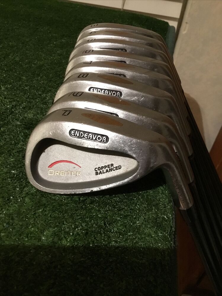 Orbiter Endeavor Copper Balanced Irons Set (3-PW) Regular Graphite ...