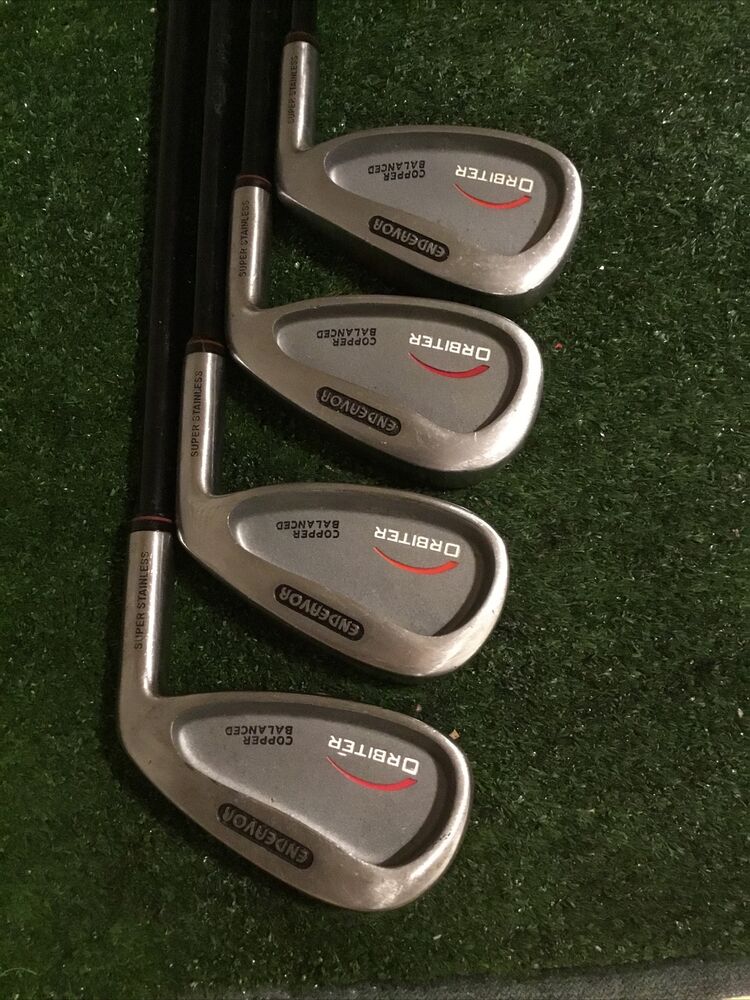 Orbiter Endeavor Copper Balanced Irons Set (3-PW) Regular Graphite ...