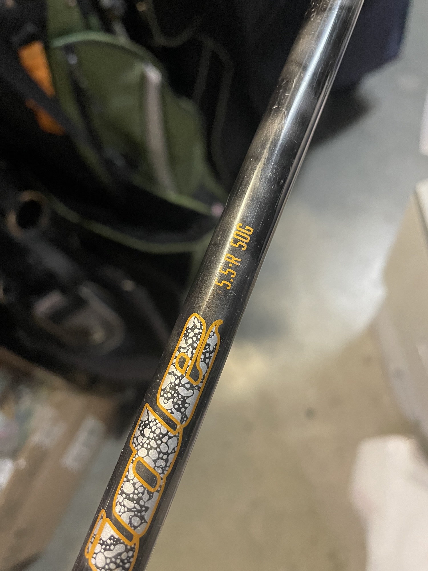 Golf Shaft Even Flow Riptide 50 Gr In Regular Flex , with Callaway grip ...