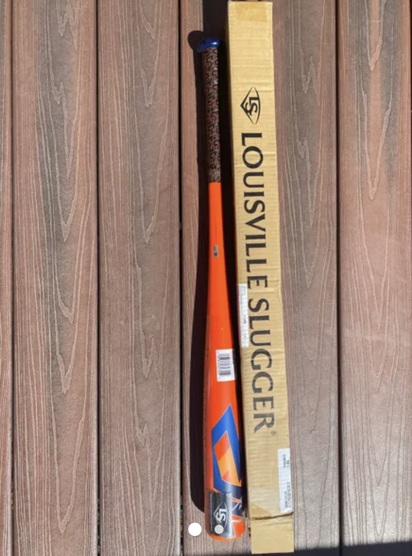New BBCOR Certified 2023 Louisville Slugger Alloy Atlas Bat (-3) 29 oz ...