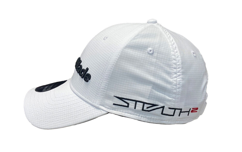 NEW TaylorMade Tour Radar TP5/Stealth 2 White Adjustable Golf Hat/Cap ...
