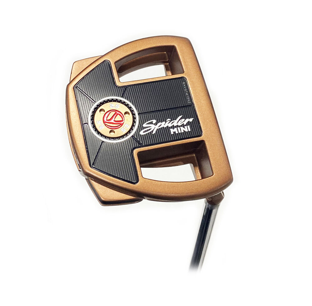 TaylorMade Spider Mini Copper 33” Slant Neck Putter w/ Headcover ...