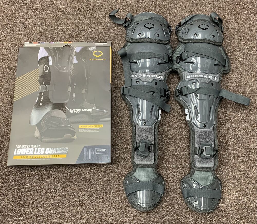 Evoshield Pro-SRZ Adult 16+ Baseball Catchers Gear Set - Charcoal Grey ...