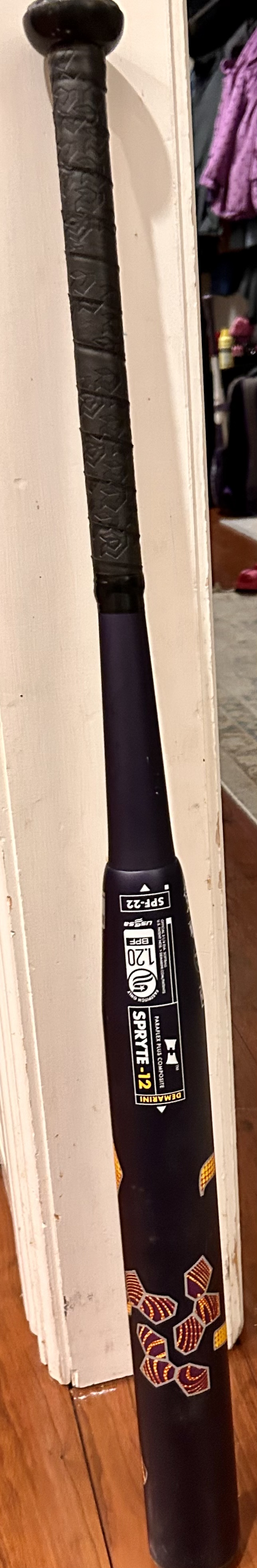 Used 2022 DeMarini Composite CF7 Sprite Bat (-12) 21 oz 33" | SidelineSwap