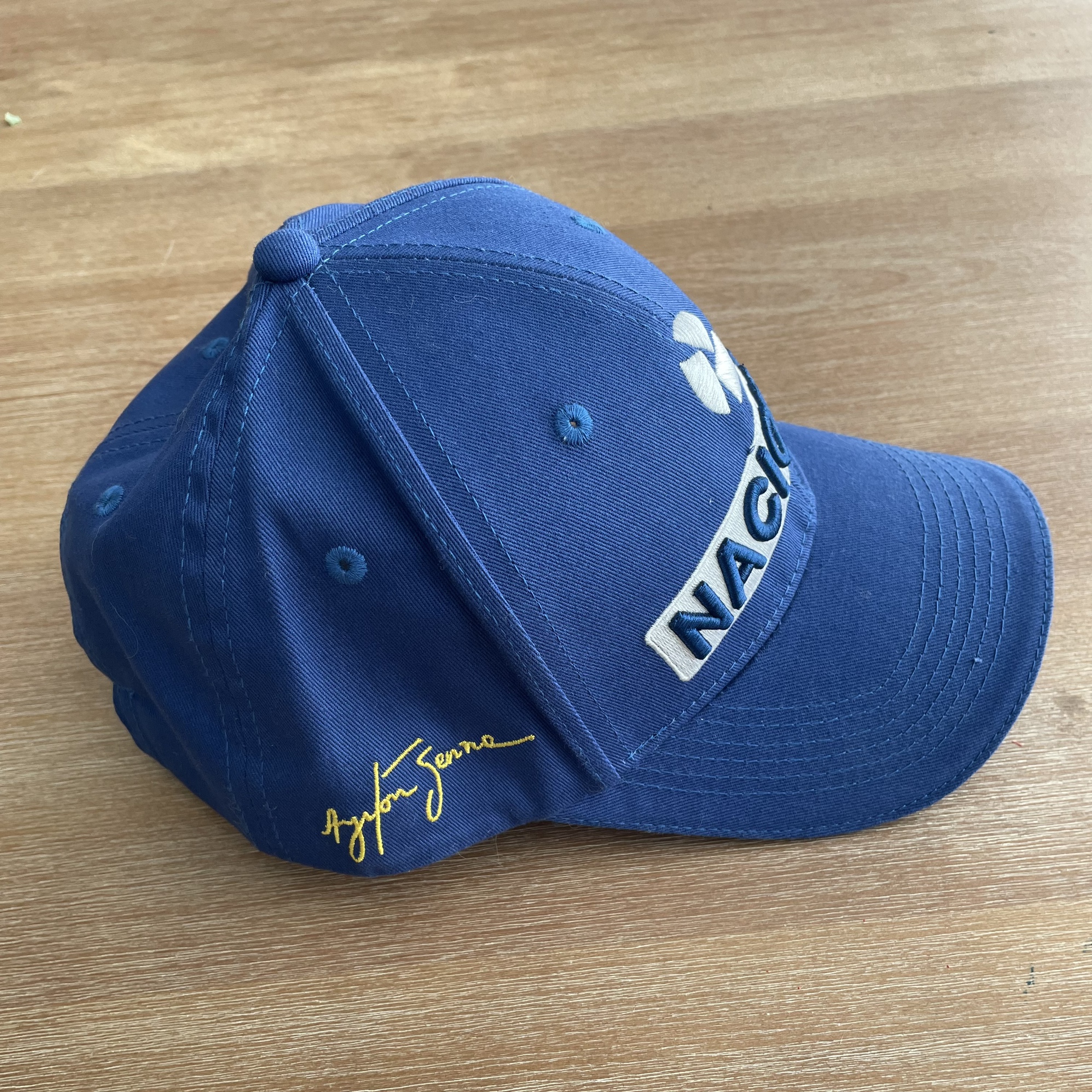 Ayrton Senna Nacional Formula 1 Racing Replica Hat | SidelineSwap