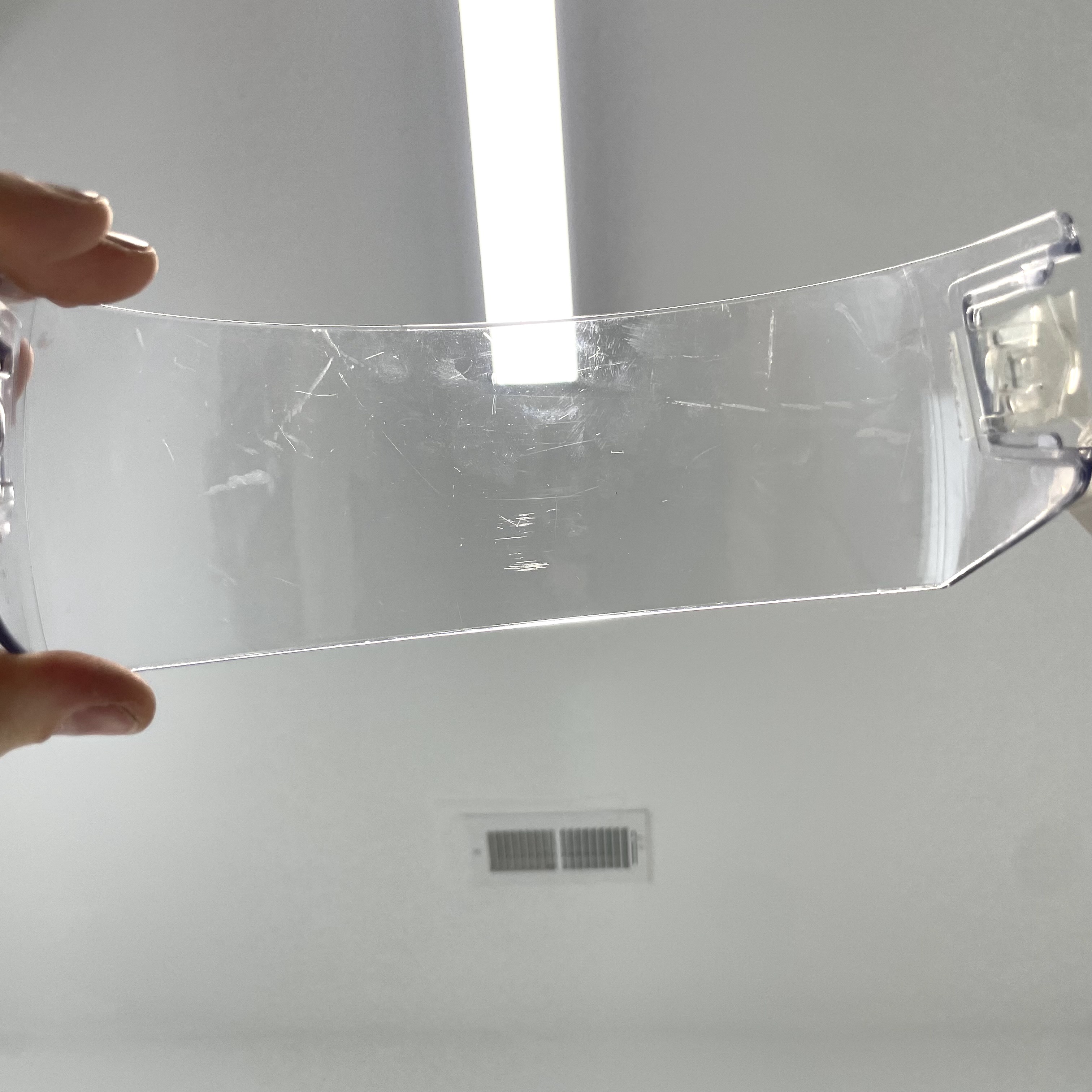 Used Bauer Pro Clip Straight Cut Visor | K78 | SidelineSwap