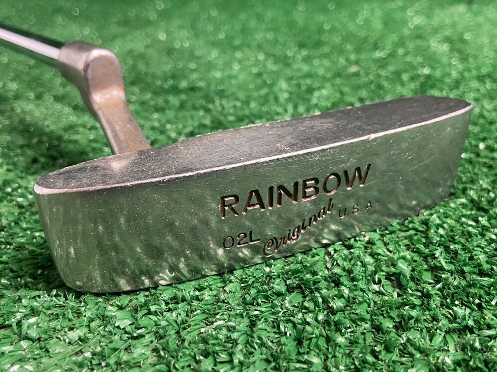 Rainbow 02L Original Blade Putter LH Steel ~35" Nice Lefty Club With ...