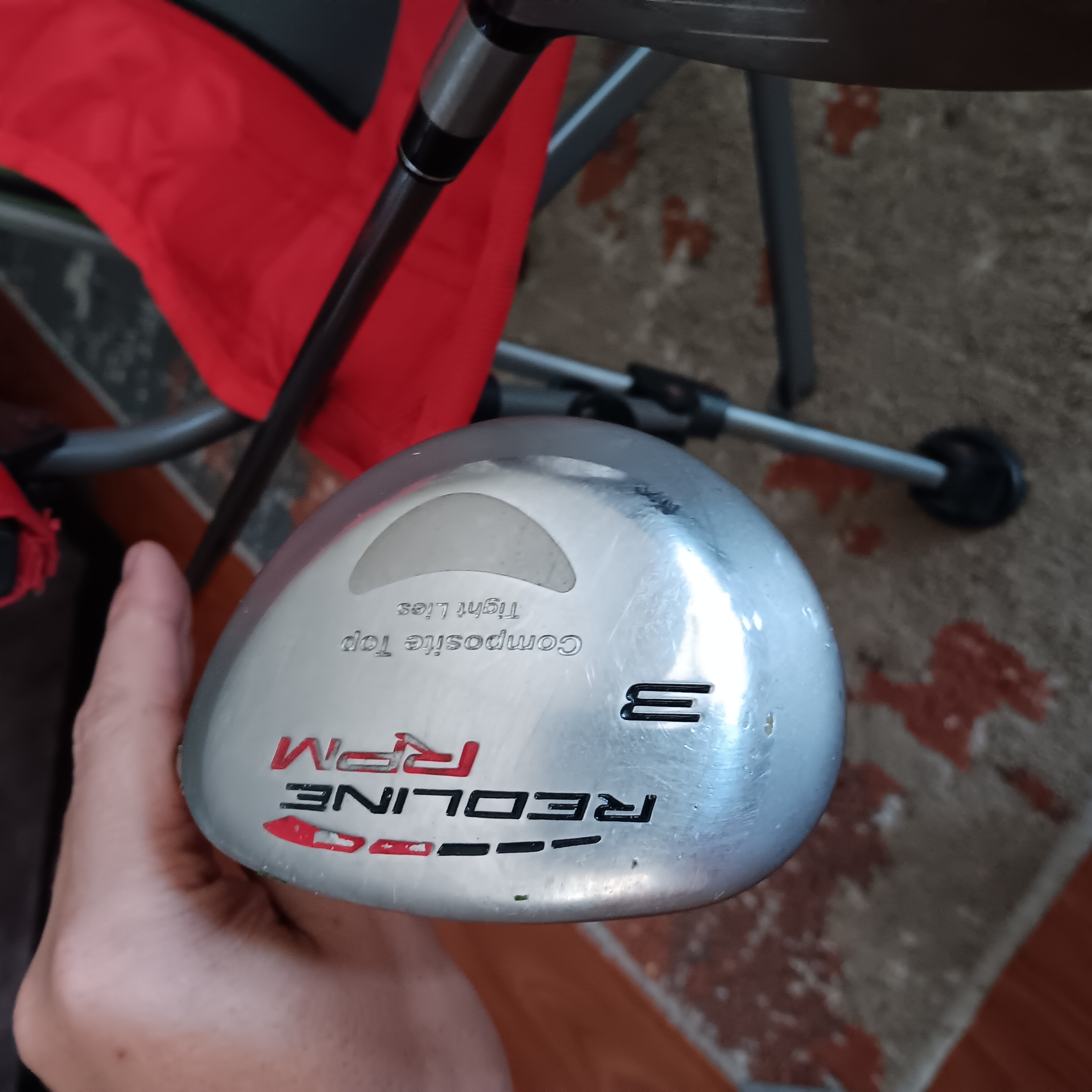 Used RH Taylor Made Draw, Adams Redline 3W and Tight Lies GT2 5-SW with ...