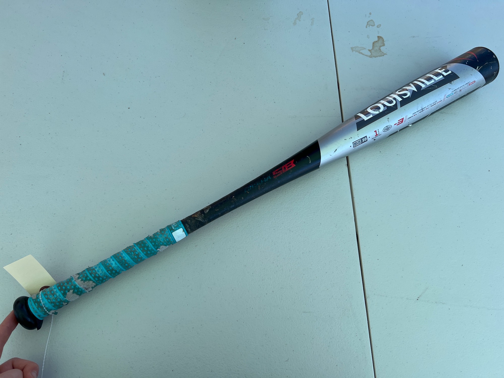 Louisville Slugger Omaha 518 BBCOR Alloy Bat -3 29OZ 32" | SidelineSwap