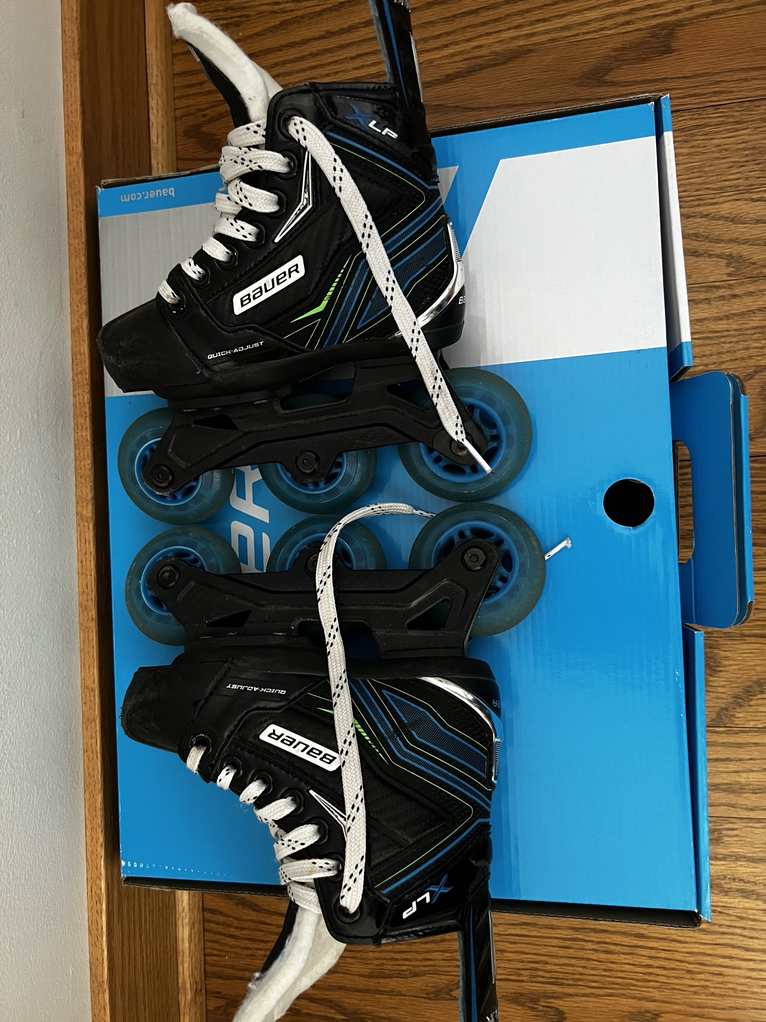 Bauer XLP Adjustable Inline Hockey Skates - Youth - 7-10 | SidelineSwap