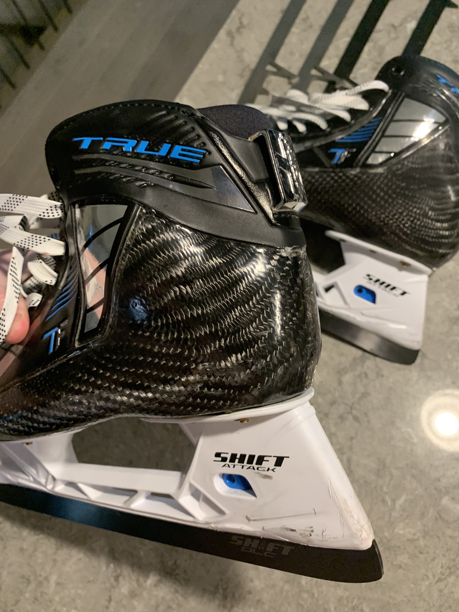 True TF Custom Goalie Skates Size 9 | SidelineSwap