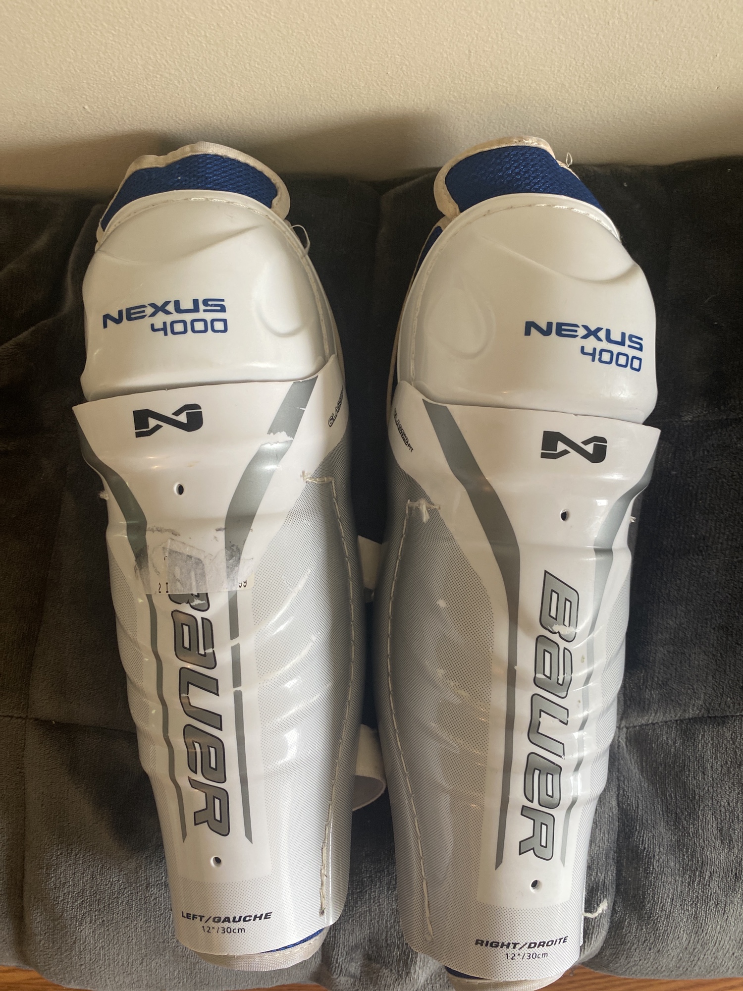 Bauer Nexus 4000 12” shin pads | SidelineSwap