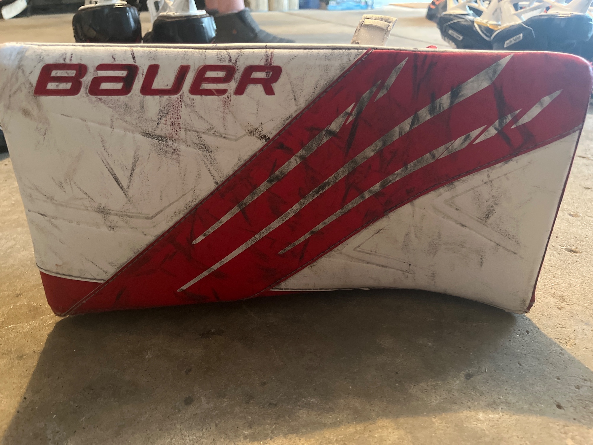Red Bauer Vapor 3X Blocker | SidelineSwap