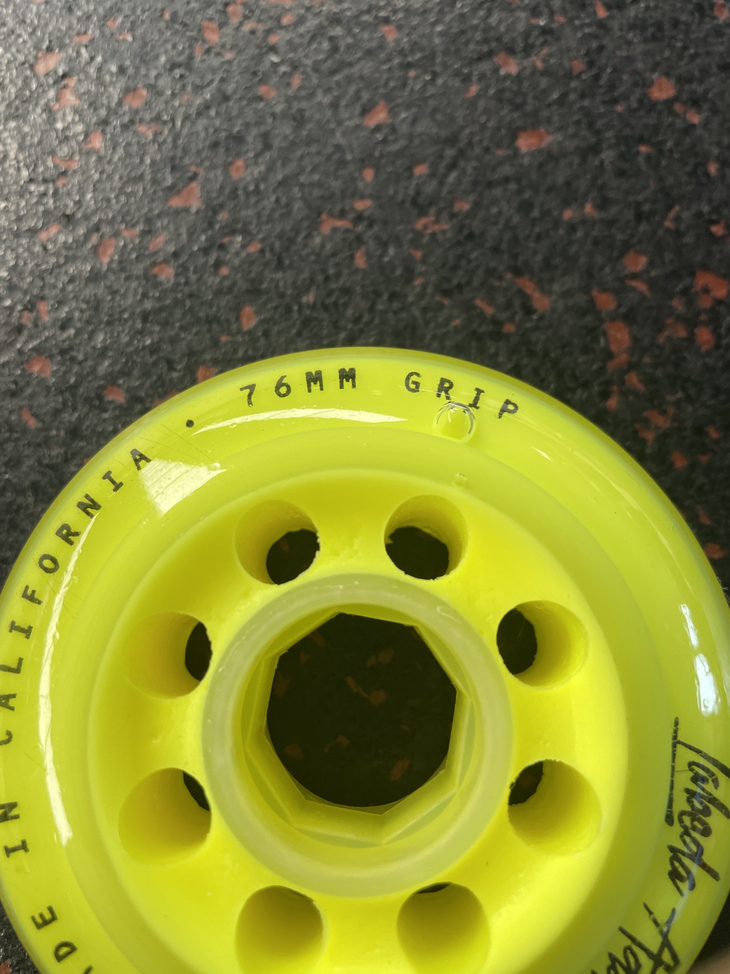 Yellow 76mm Labeda Addiction Wheels 4-Pack | SidelineSwap