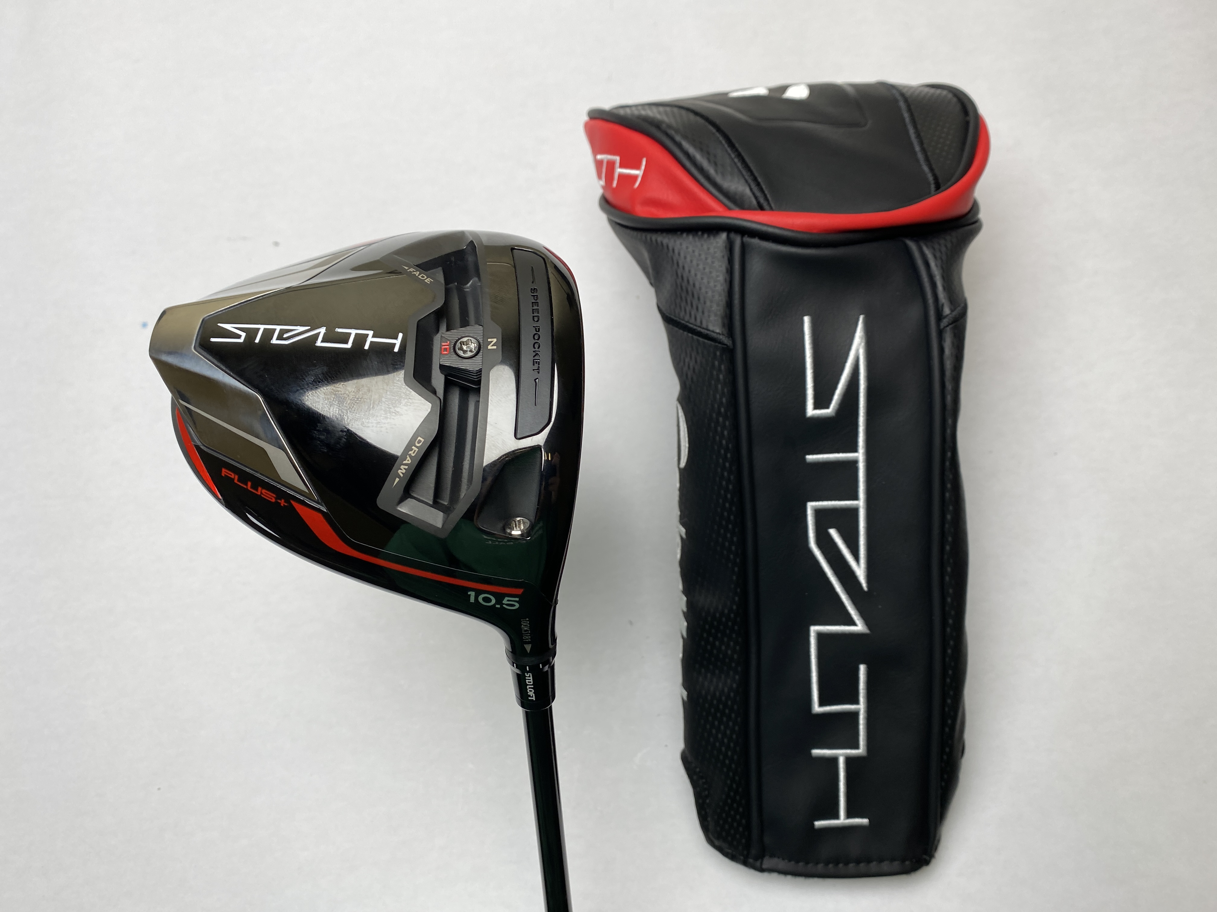 TaylorMade Stealth Plus Driver 10.5* Fujikura Ventus Black Red 5S Stiff ...
