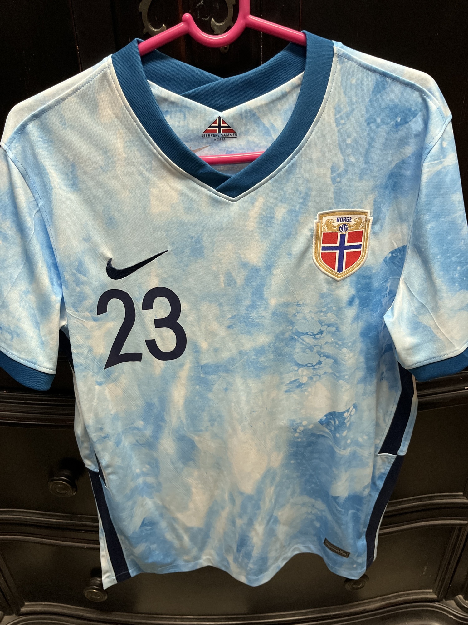 Nike Norway Erling Haaland Jersey Men’s Large | SidelineSwap