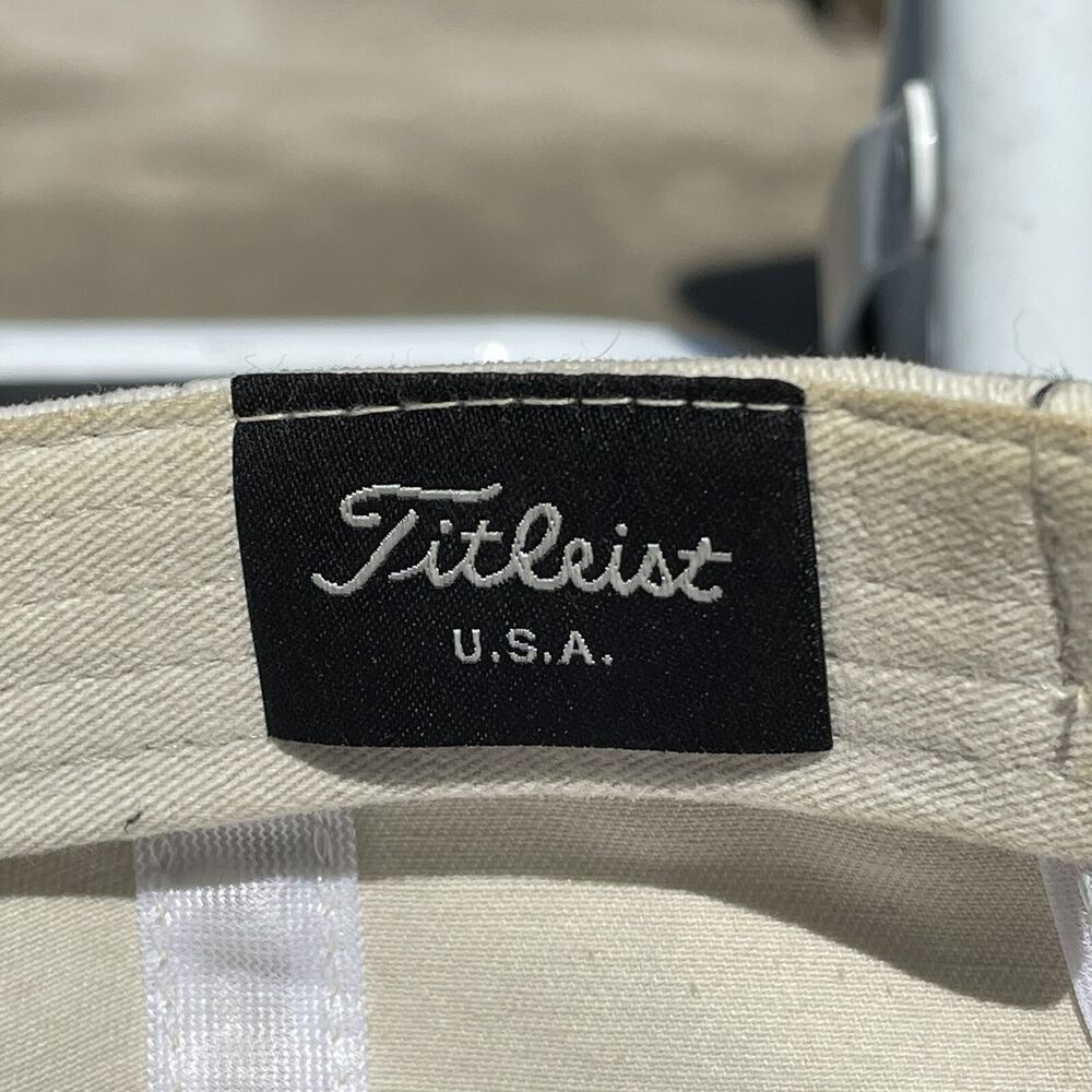 Titleist DCI Golf Clubs White Hat Cap Adjustable Strap USA | SidelineSwap