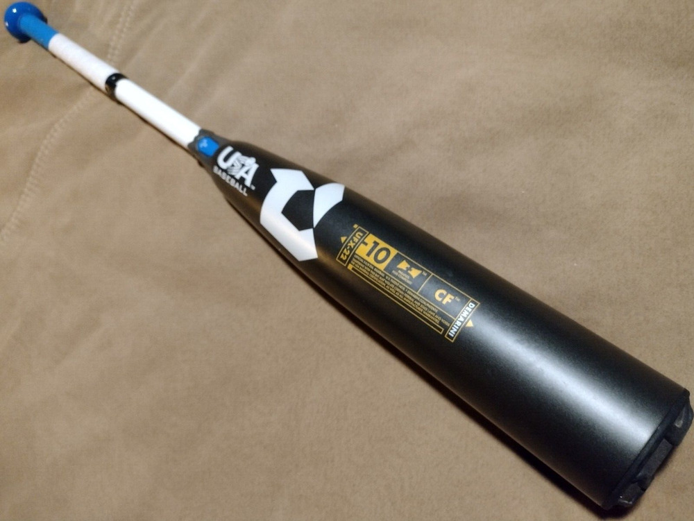 USED 2022 DeMarini CF Balanced 30/20 (-10) 2 5/8 USA Composite BB Bat ...