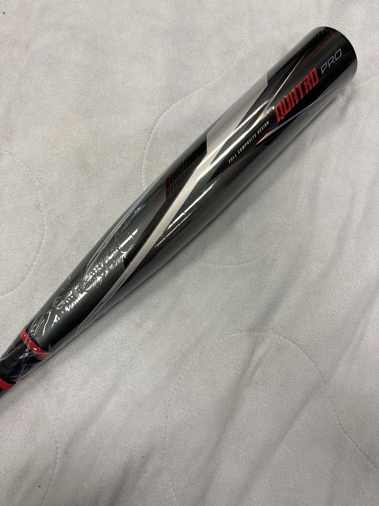 New BBCOR Certified Composite (-3) 30 oz 33" Rawlings Quatro Pro Bat ...